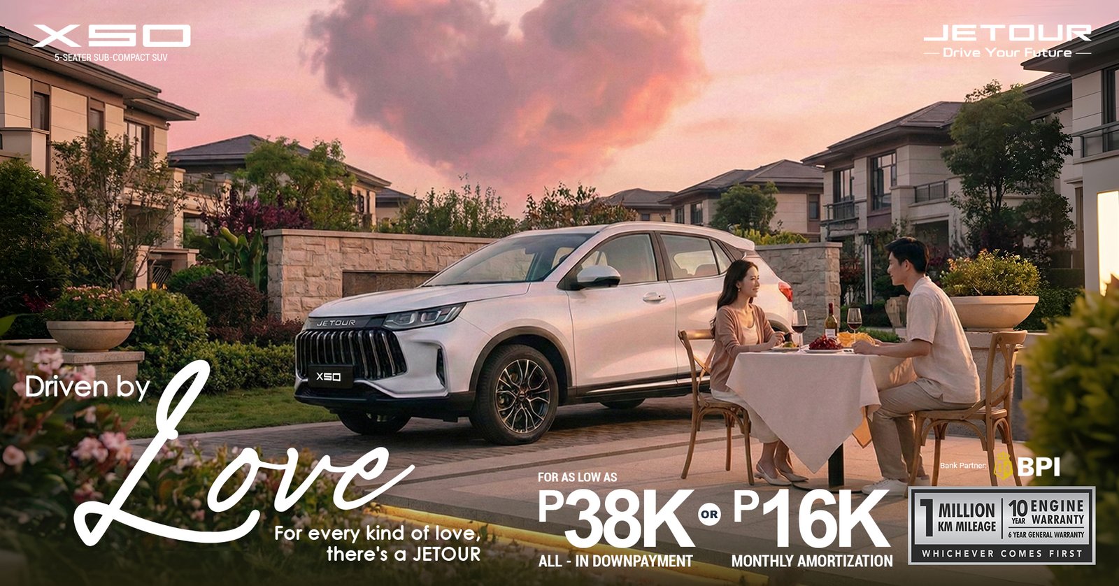 Where Every Drive is Driven by Love with JETOUR X50, now within reach ...